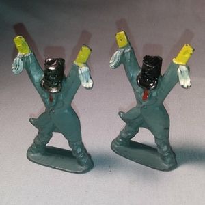 Vintage Metal Man Figure | Toys | Vintage Metal Celebrating Man Figure ...